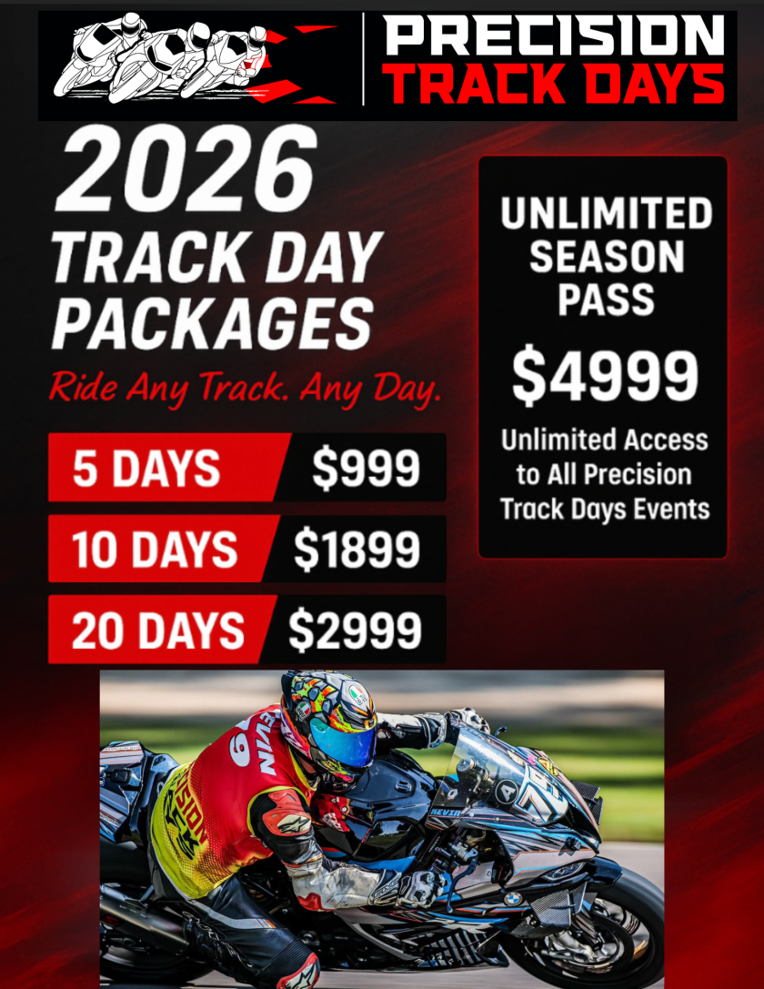 2026 Packages - Precision Track Day